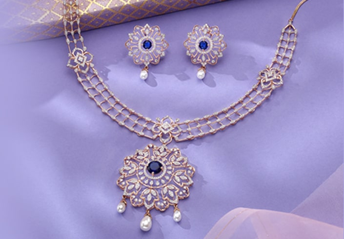 Buy Diamond Jewellery Online in India | Gold, Diamond & Platinum ...